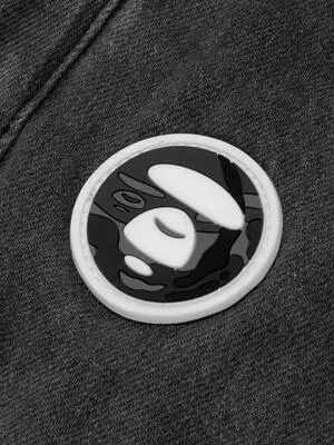AAPE BY *A BATHING APE Moonface Logo-patch Jeans