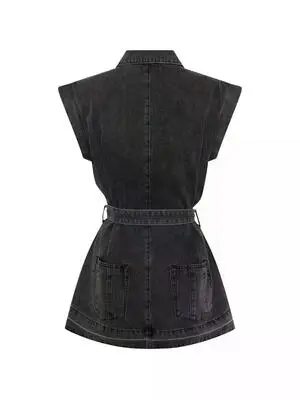 ONETEASPOON Rogue Belted Denim Dress