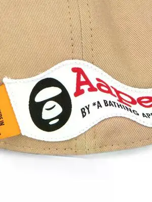 AAPE BY *A BATHING APE Moonface Logo-embroidered Cap