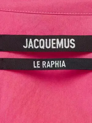 Jacquemus Draped Shirt - Pink