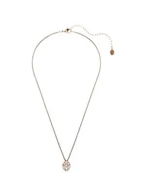 SWAROVSKI Constella Crystal-embellished Circular Necklace - Pink