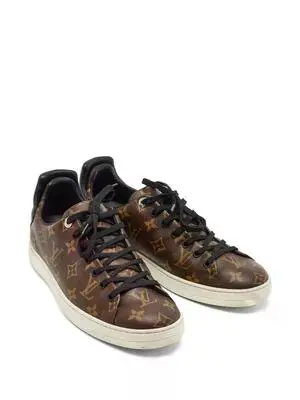 LOUIS VUITTON Frontrow Monogram Canvas Sneakers