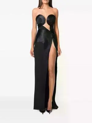 NORINA ST Misha Strapless Panelled Maxi Dress