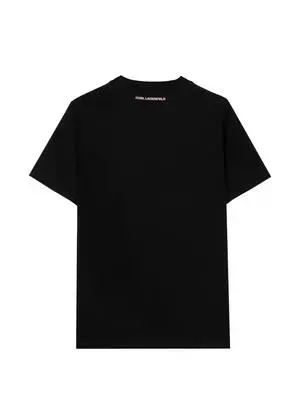 Karl Lagerfeld Ikonik-patch T-shirt