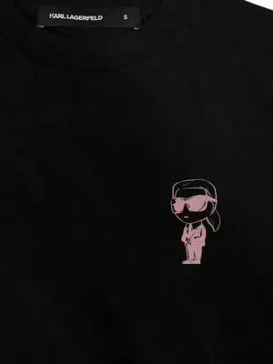 Karl Lagerfeld Ikonik-patch T-shirt