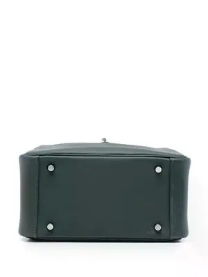 Hermès Clemence Leather Lindy Satchel