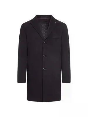 Tagliatore Single-breasted Wool Coat