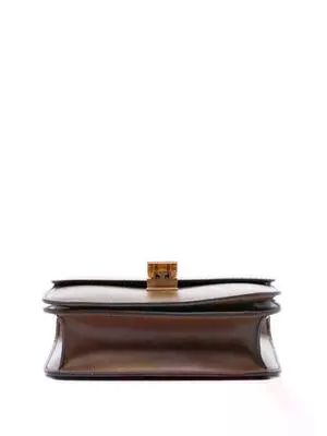 Celine Teen Calfskin Classic Box Cross Body Bag - Brown