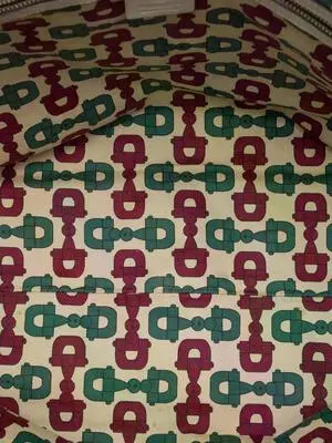 Gucci Monogram Embossed Leather Tote Bag