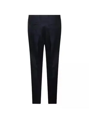 LARDINI Wool Trousers - Blue