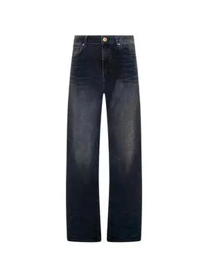 FRACOMINA Mineral Straight-leg Jeans - Black