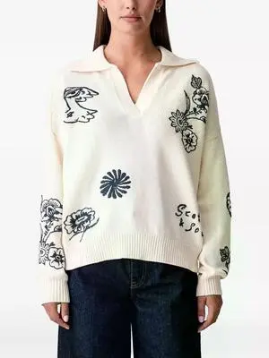 Scotch & Soda Ribbed Knitwear For Women