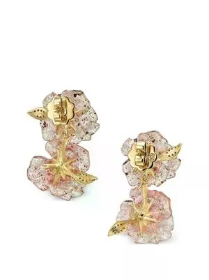 ANABELA CHAN Ruby Petunia Drop Earrings