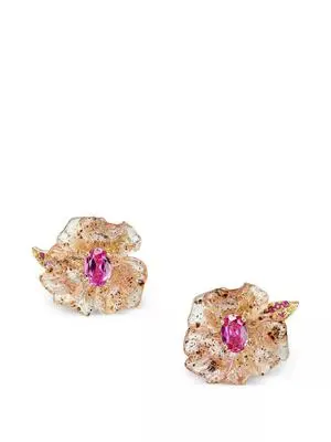 ANABELA CHAN Ruby Petunia Drop Earrings