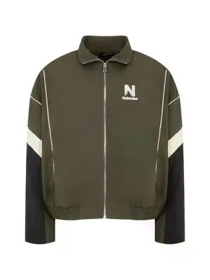 NAHMIAS Logo-print Panelled Jacket