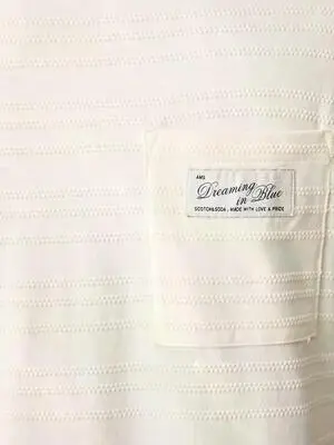 Scotch & Soda Textured Chest-pocket T-shirt