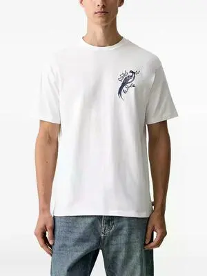 Scotch & Soda X Royal Delft Graphic-print T-shirt - White