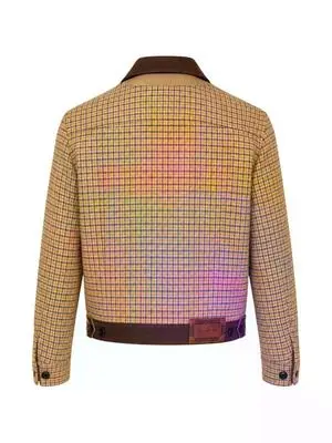 Andersson Bell Check-pattern Tweed Jacket