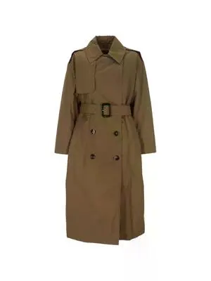 Max Mara Double-breasted Belted Coat