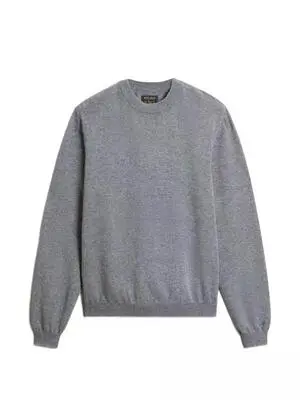 Woolrich Crew-neck Lambswool Sweater - Grey