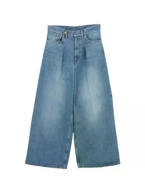 Toga Pleated Wide-leg Jeans