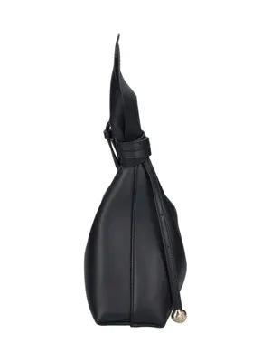Loewe Scarf Shoulder Bag - Black
