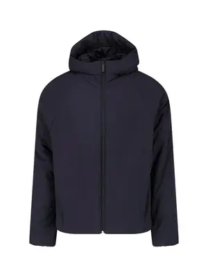 Herno Laminar Hooded Zip Jacket Black