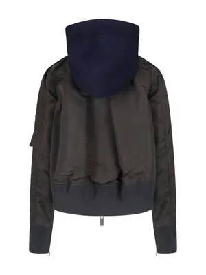 Herno Hooded Zip Jacket - Blue