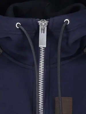 Herno Hooded Zip Jacket - Blue