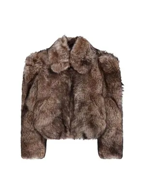 Chloé Shearling Crop Jacket