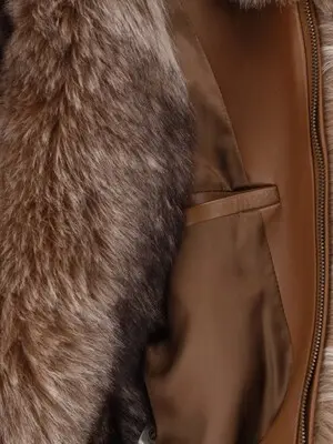 Chloé Shearling Crop Jacket