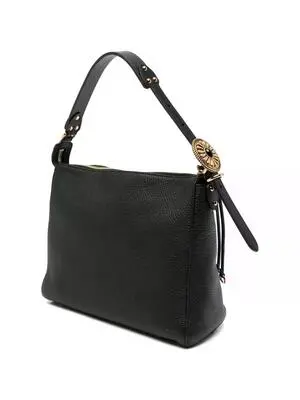 Etro Grainy Leather Shoulder Bag - Black
