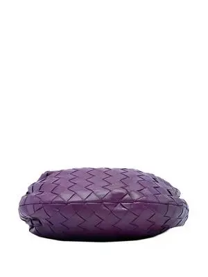 Bottega Veneta Mini Nappa Intrecciato Jodie Hobo Bag - Purple