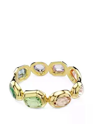 SWAROVSKI Gema Crystal-embellished Rigid Bracelet - Gold