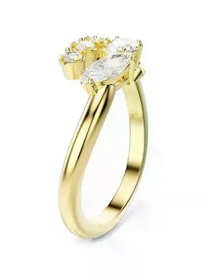 SWAROVSKI Mesmera Crystal-embellished Wrap Ring - Gold