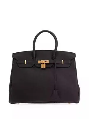 Hermès Birkin Togo Leather Tote Bag - Black