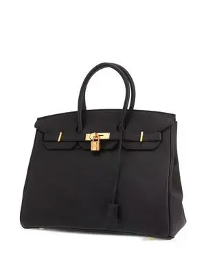 Hermès Birkin Togo Leather Tote Bag - Black