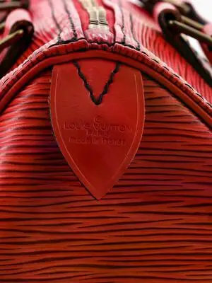 LOUIS VUITTON Speedy Handbag Epi Leather 25 Satchel