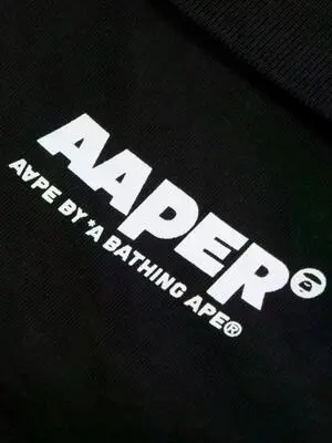 AAPE BY *A BATHING APE Aaper Logo-embroidered Polo Shirt