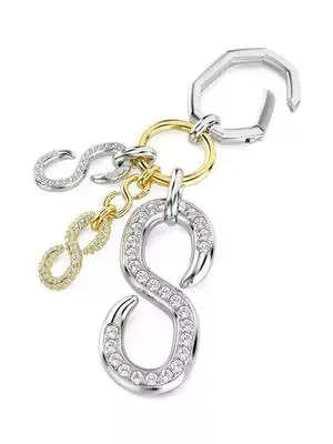 SWAROVSKI Dextera Crystal-embellished Charm Keyring