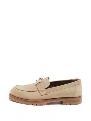 Hermès Faubourg Suede Loafers
