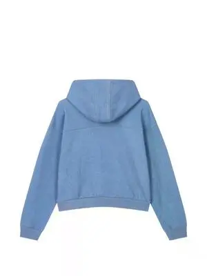 STUDIO TOMBOY Cropped Logo-print Hoodie