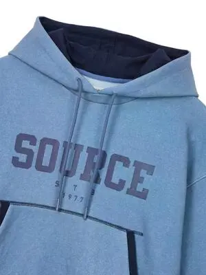 STUDIO TOMBOY Cropped Logo-print Hoodie