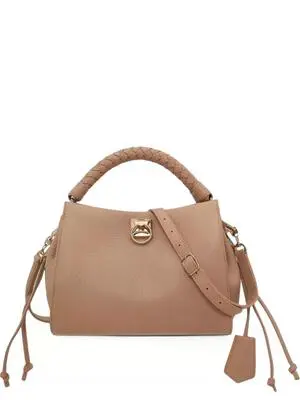 Mulberry Iris Braided-handle Tote Bag - Neutrals
