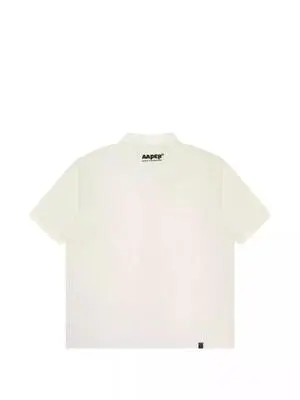 AAPE BY *A BATHING APE Aaper Logo-patch Polo Shirt