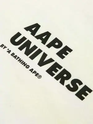 AAPE BY *A BATHING APE Aaper Logo-patch Polo Shirt
