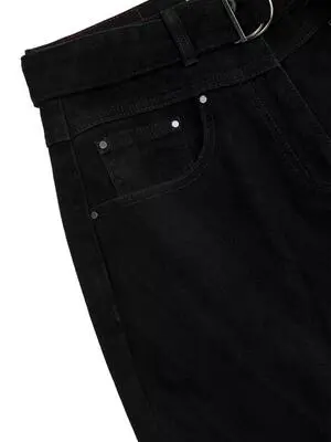 STUDIO TOMBOY Belted Denim Jeans