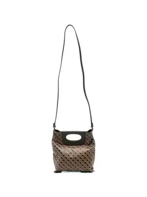 GHERARDINI Monogram-print Cut-out Tote Bag