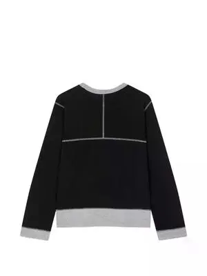 STUDIO TOMBOY Contrast-stitch T-shirt
