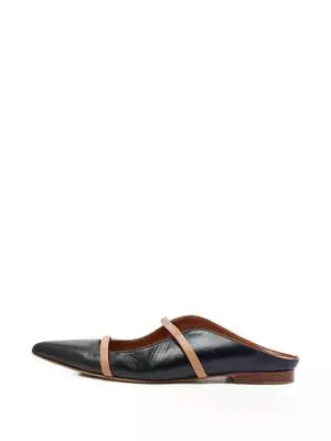 MALONE SOULIERS Maureen Double-strap Mules - Black